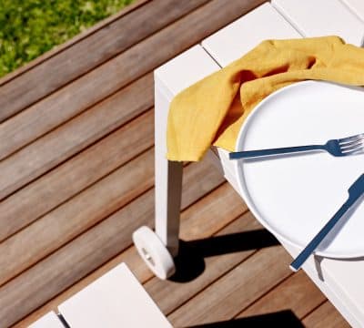 Linear Table | Luxury Modern Outdoor Table | Made by Tait.